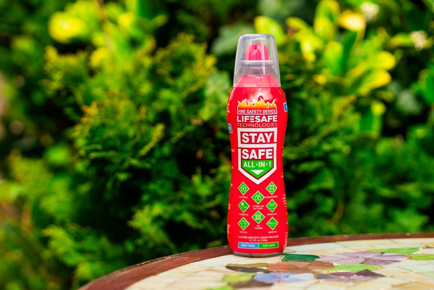 Stay-Safe All in 1 Hand-held All Purpose Portable Compact Fire ...