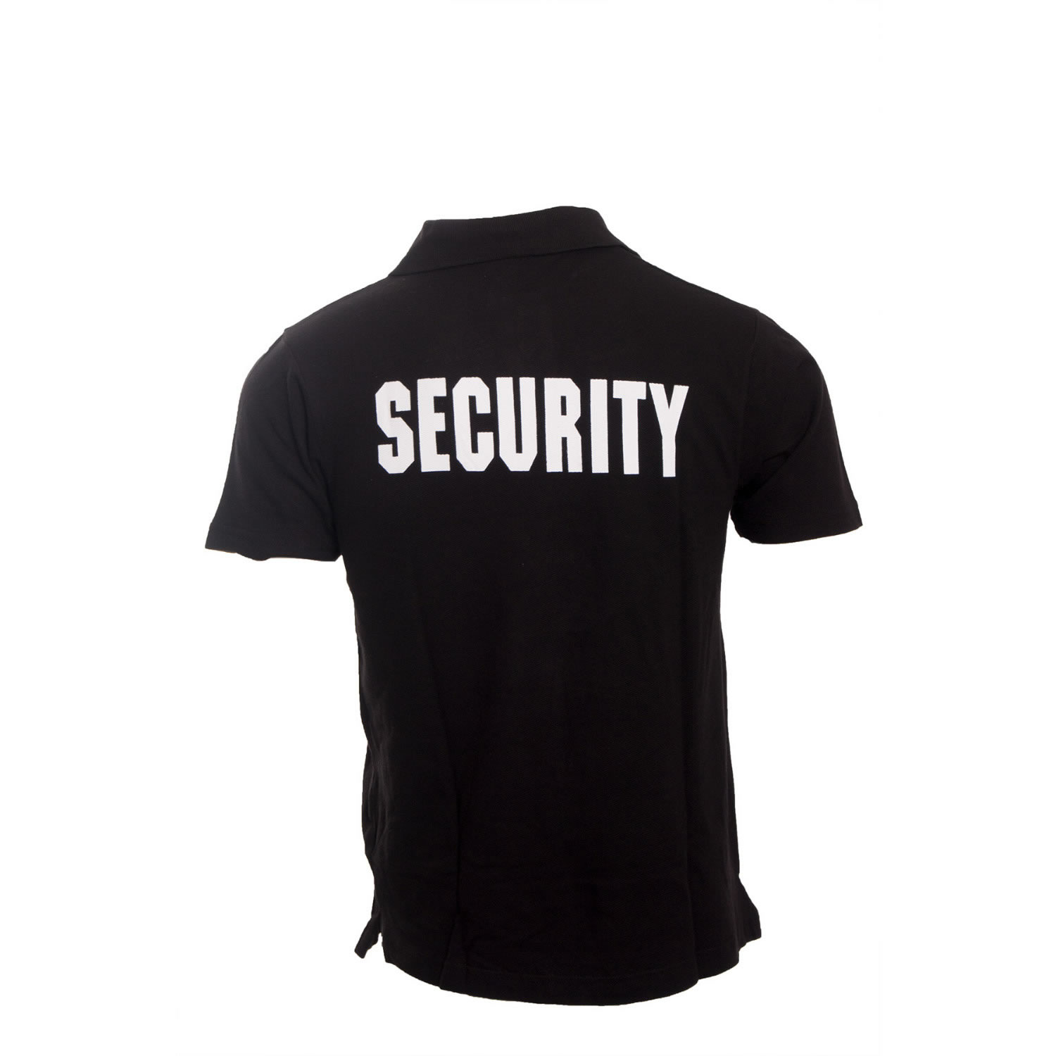 Security Polo Shirts - All Sizes BLACK | TAS