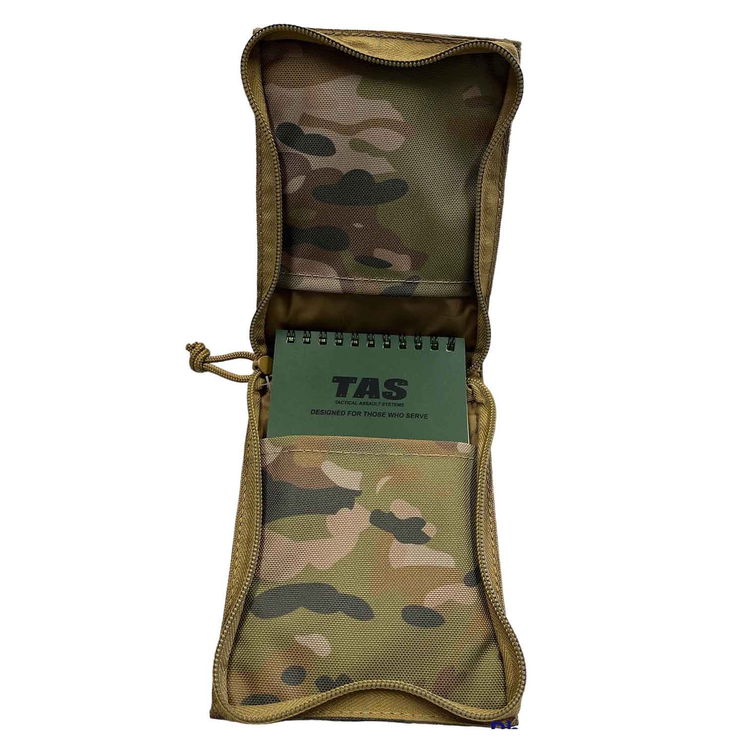 Military Notebook Cover + 50page Waterproof Notebook | TAS